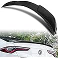 Amazon.com: EPARTS Real Carbon Fiber Type-S Style Rear Spoiler Wing ...