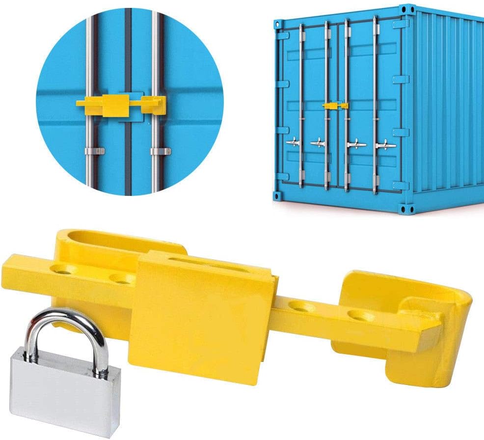 Invero Container Lorry Trailer Lock – High Security Hardened Steel Door ...