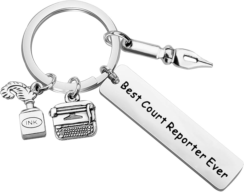Amazon.com: CHOORO Court Reporter Gift Best Court Reporter Ever ...