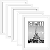 Amazon.com - Picrit 8.5x11 Picture Frame Set of 12, Display 6x8 with Mat or 8.5 x 11 without Mat ...