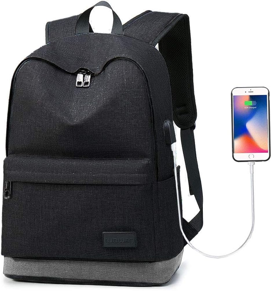 Laptop-Rucksack Reiserucksack Wasserdicht Schulrucksack für 15,6 Zoll ...