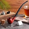 Tobacco Pipe Handmade Smoking Pipe with Smoking Accessories including ...