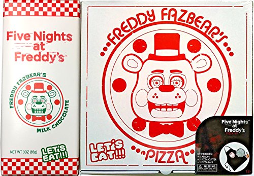 Buy Five Nights at Freddy's Exclusive Chocolate Bar & Pizza Party Kit ...
