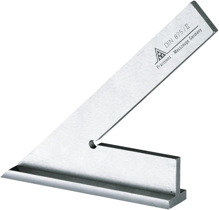RBM Angle Équerre 45 ° DIN875-2 avec butée, longueur 150 x 100 mm, 1 ...