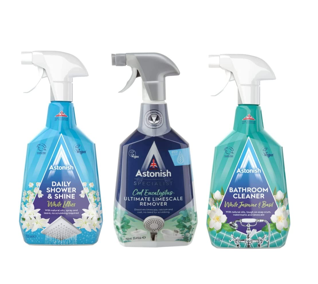 Mua Astonish Sparkling Bathroom Bundle - Includes Daily Shower Shine ...