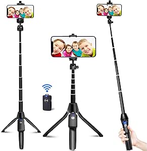 Amazon.com: Selfie Stick, 40 inch Extendable Selfie Stick Tripod,Phone ...