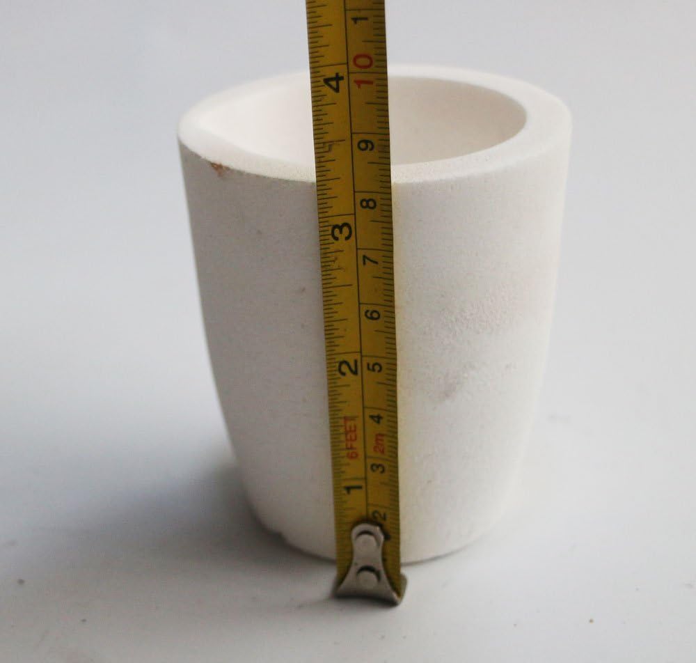 OTOOLWORLD Ceramic Melting Crucible Cup Furnace Melting Casting ...