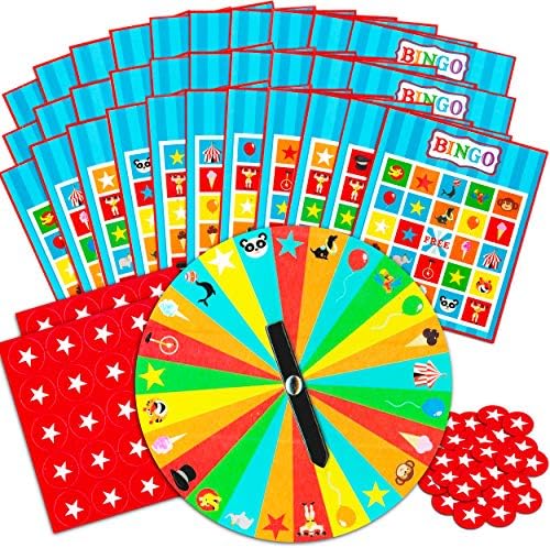 Bingo Party Games Classroom Pack for Kids ~ 36 Picture Bingo Game Cards ...