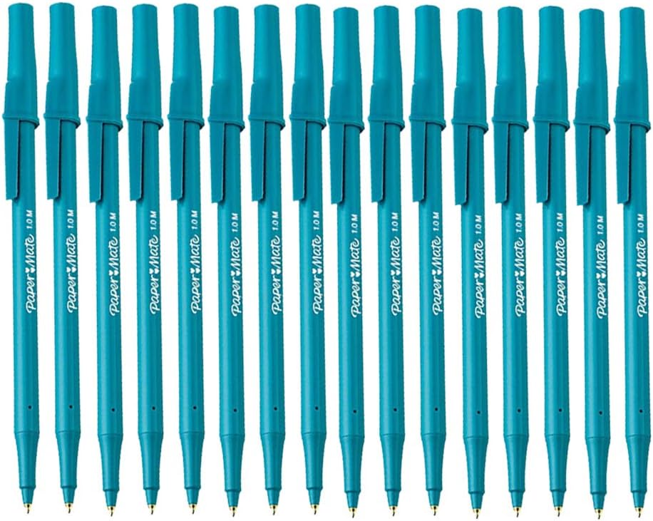 16 x Papermate Write Bros Classic Ballpoint Stick Pen, 1.0mm Medium ...