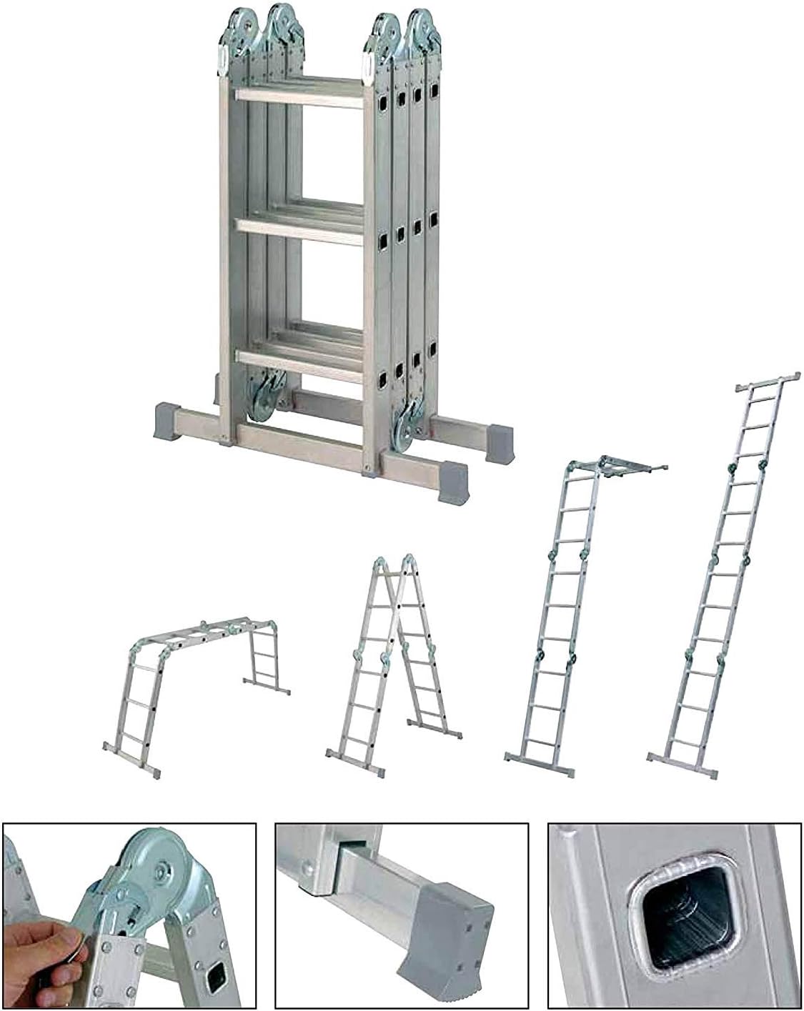 Youngman 576704 Multi-Purpose Ladder – BigaMart