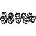 Amazon.com: Semfeil Brew 10 Pieces 304 Stainless Steel Threaded Beer ...