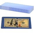 Amazon.com: 12 PCS Bill Clear Holders Currency PVC Holder Transparent ...