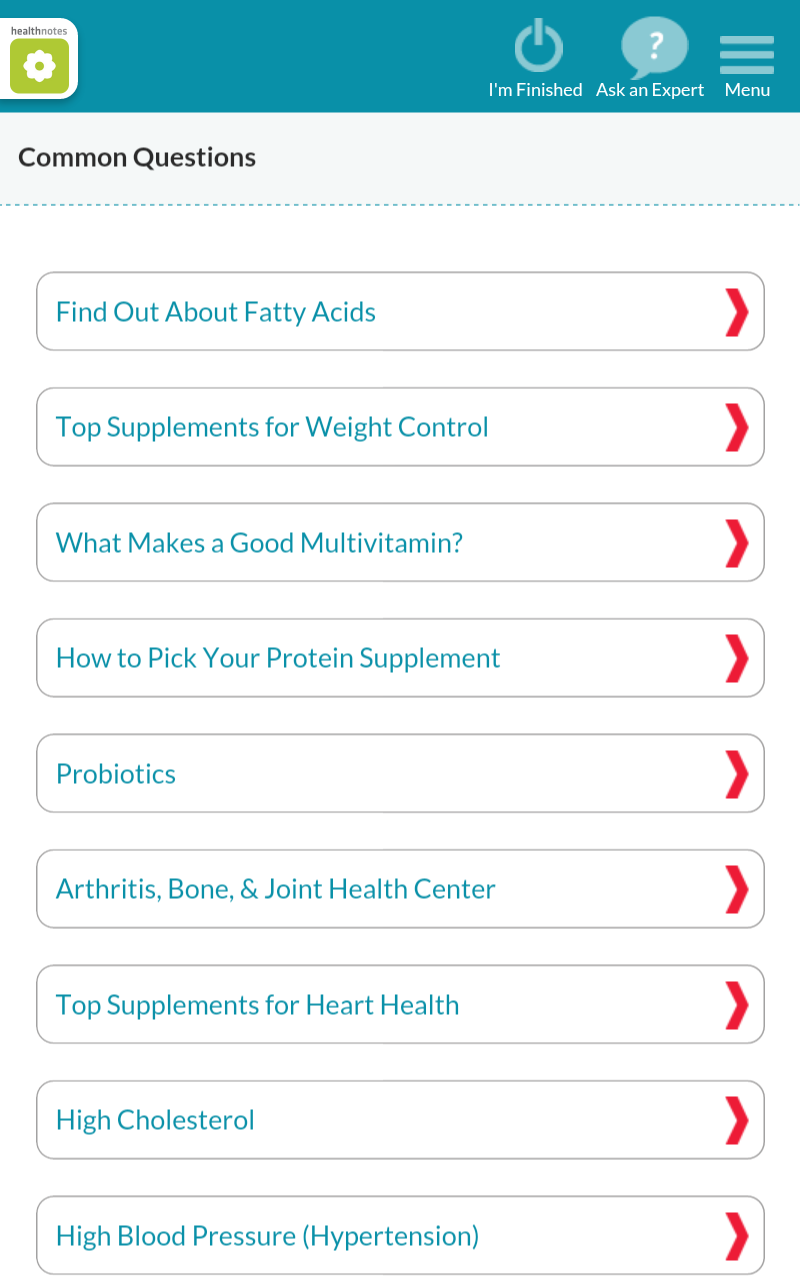 Healthnotes Viewer:Amazon.com:Appstore for Android