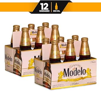 Cerveza Ámbar, Modelo Ámbar, 12 botellas de 355 ml c/u: Amazon.com.mx ...