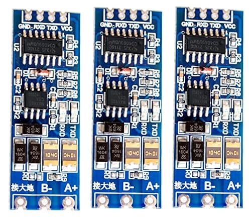 3Pcs TTL to RS485 Module 3.3V-5.5V 485 to Serial UART Level Mutual ...