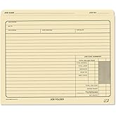 Amazon.com : NextDayLabels - Classic Manila File Jacket 10” x 12” Job ...