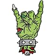 Amazon.com: Pinsanity Zombie Rock Hand Iron-On Embroidered Patch