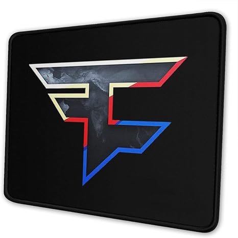 Faze Clan Logo Natural Rubber Mouse Mat with Sewing: Amazon.co.uk ...