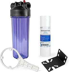 Amazon.com: Whole House Water Filtration Kit with Clear Housing and ...