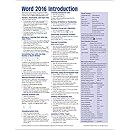 Microsoft Word 2016 Introduction Quick Reference Guide - Windows ...