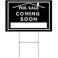 Amazon.com : Coming Soon Real Estate Sign for Home | 12 x 18” Yard Sign ...