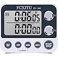 Amazon.com: FCXJTU Digital Dual Kitchen Timer, Dual Count UP/Down Timer ...