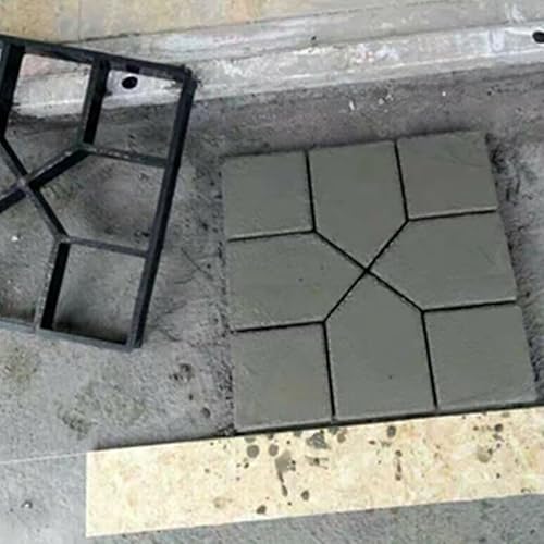 Square Concrete Stepping Stones Concrete Stamp DIY Garden Path Mold