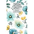 Amazon.com: Pocket Calendar 2026-2027 for Purse: Small 2 Year Monthly Planner from January 2026 ...