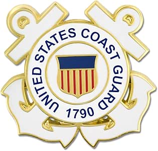 Amazon.com: U.S. Coast Guard Anchor Pin - Military Lapel Pin: Jewelry
