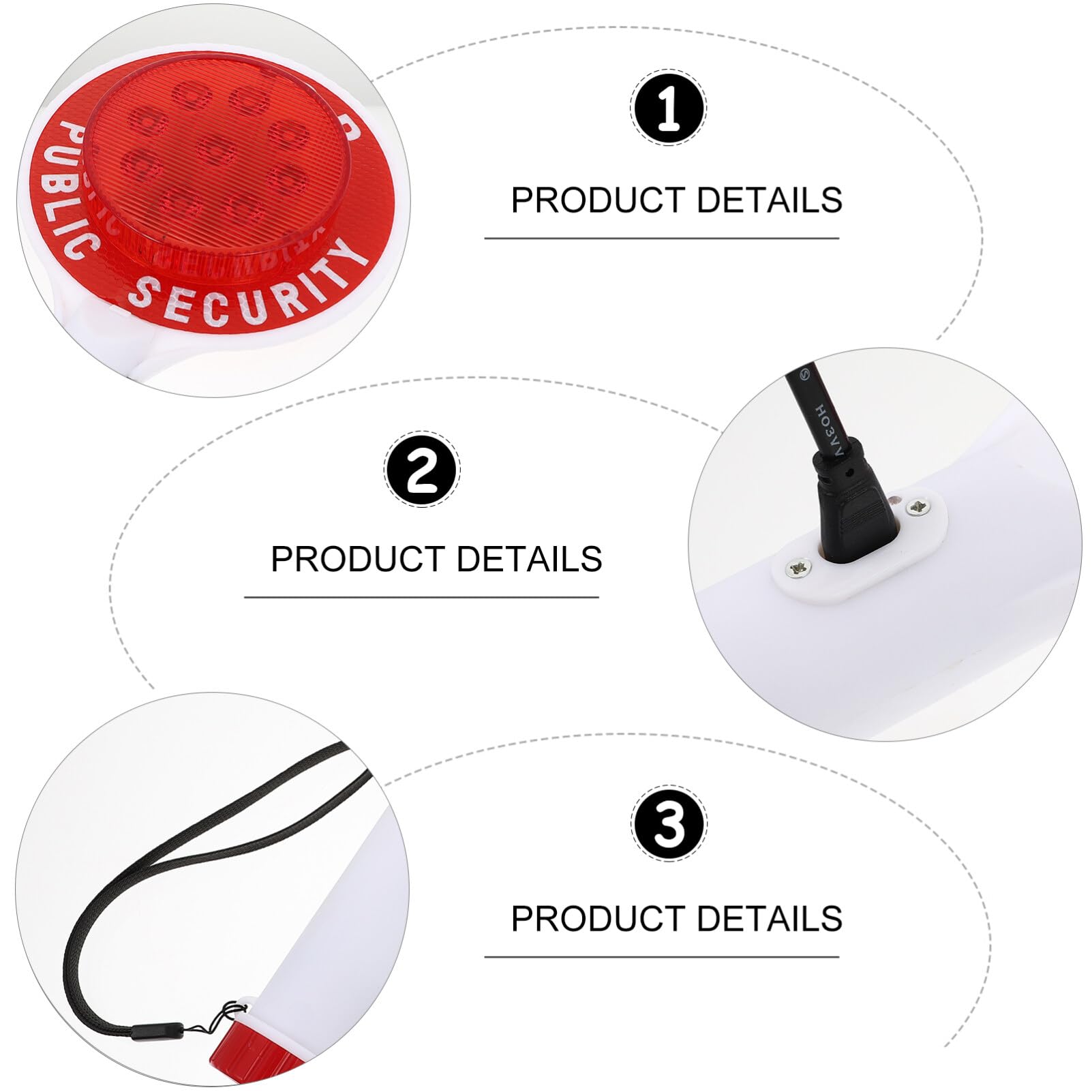 Mua LED Stop Sign with Wrist Strap, 13.7 x 7.3inch-Rechargeable Traffic ...