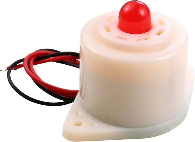 Amazon.com: UHPPOTE Electrionic Red LED Flashing Alarm Buzzer DC12V ...