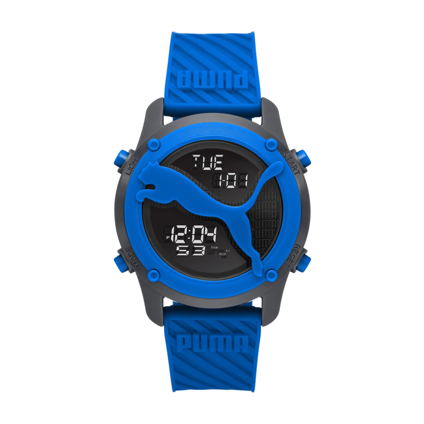 Mua PUMA メンズ 腕時計 デジタルウォッチ アラーム ラップカウンター タイマー付き, Blue Big Cat, クォーツ腕時計 ...
