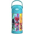 Amazon.com: THERMOS FUNTAINER Water Bottle with Straw - 12 Ounce, Trolls 3 - Kids Stainless ...