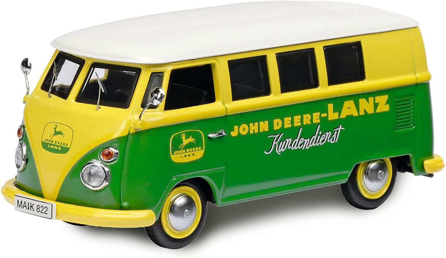Schuco 452650500 VW T1c Bus JDL John-Deere-Lanz Design Model Car Die ...