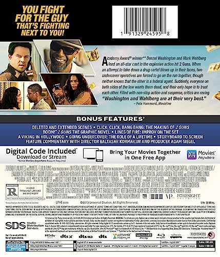 2 Guns - 4K Ultra HD + Blu-ray + Digital [4K UHD] | Pricepulse