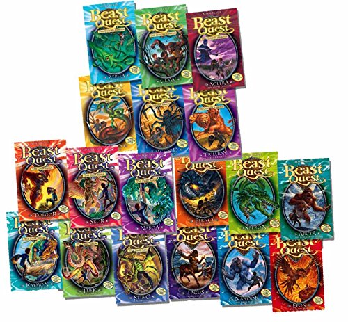 Beast Quest Collection 18 Books Set Adam Blade Series 1,2 & 3 (Arcta ...