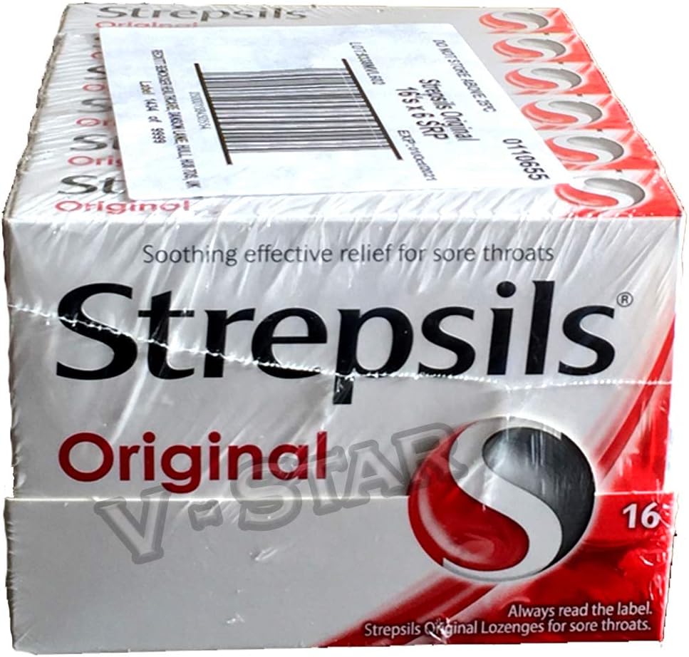 Full Box of STREPSILS (16 x 6 Boxes) (Original) – BigaMart