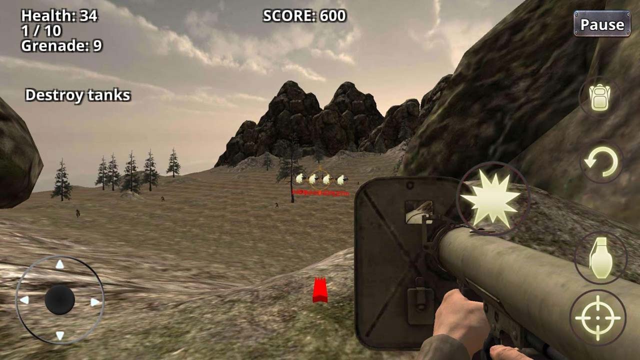 Amazon.com: War Battleground WW2 Shooter: Appstore for Android