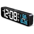 Amazon.com: Sharp Digital Large Display Alarm Clock for Living Room ...