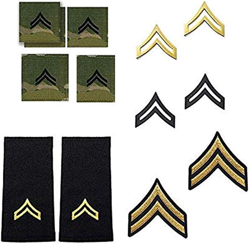 Amazon.com: US Army Corporal Rank Bundle: Clothing