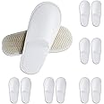 Amazon.com: CarryEpic Disposable Slippers for Guest, 6 Pairs Spa Hotel ...