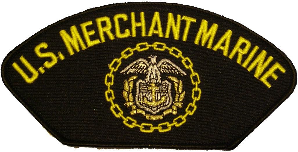 Amazon.com: U.S. MERCHANT MARINE W/LOGO Patch - Veteran Owned Business ...