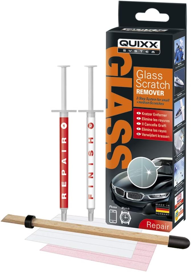Amazon.com: Quixx Glass Scratch Remover (Model: QGSR1): Automotive