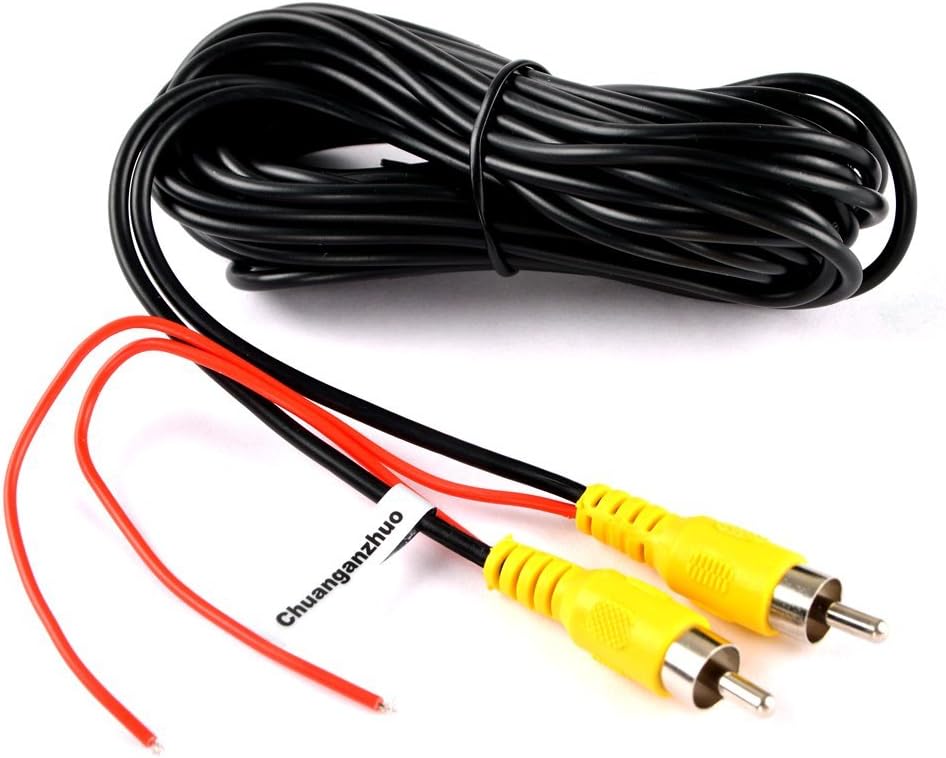 Cinch-Videokabel, Chuanganzhuo Auto-Rückfahrkamera, Videokabel mit ...