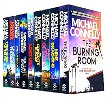 Michael Connelly Harry Bosch Series 10 Books Collection Set: Michael ...