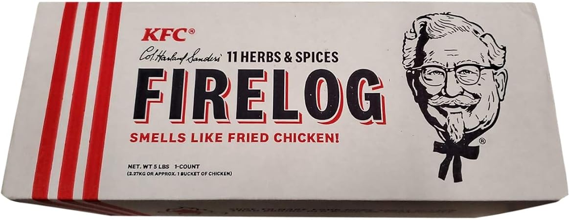Amazon.com: Enviro-Log KFC Fire Log - Limited-Edition 11 Herbs & Spices ...