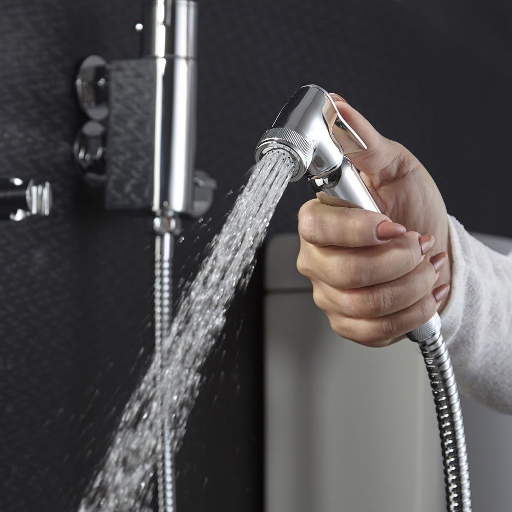 Bagno Dispositivo Anti Scottature Hudson Reed Kit Doccetta Per WC con ...