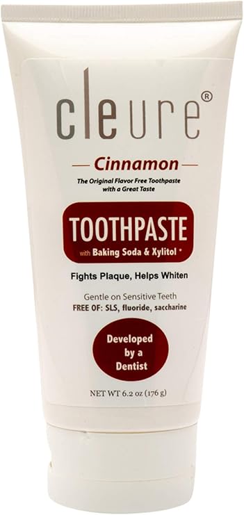 Cleure Toothpaste Sensitive Teeth (Cinnamon) 180ml: Amazon.co.uk ...