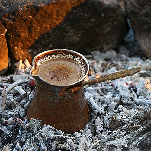 Turkish Coffee Pot Hammered Copper Greek Arabic Coffee Maker Small ...