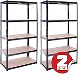 Pack of 3 Extra Deep STORALEX® Garage Shelving Racking Units - UK's ...